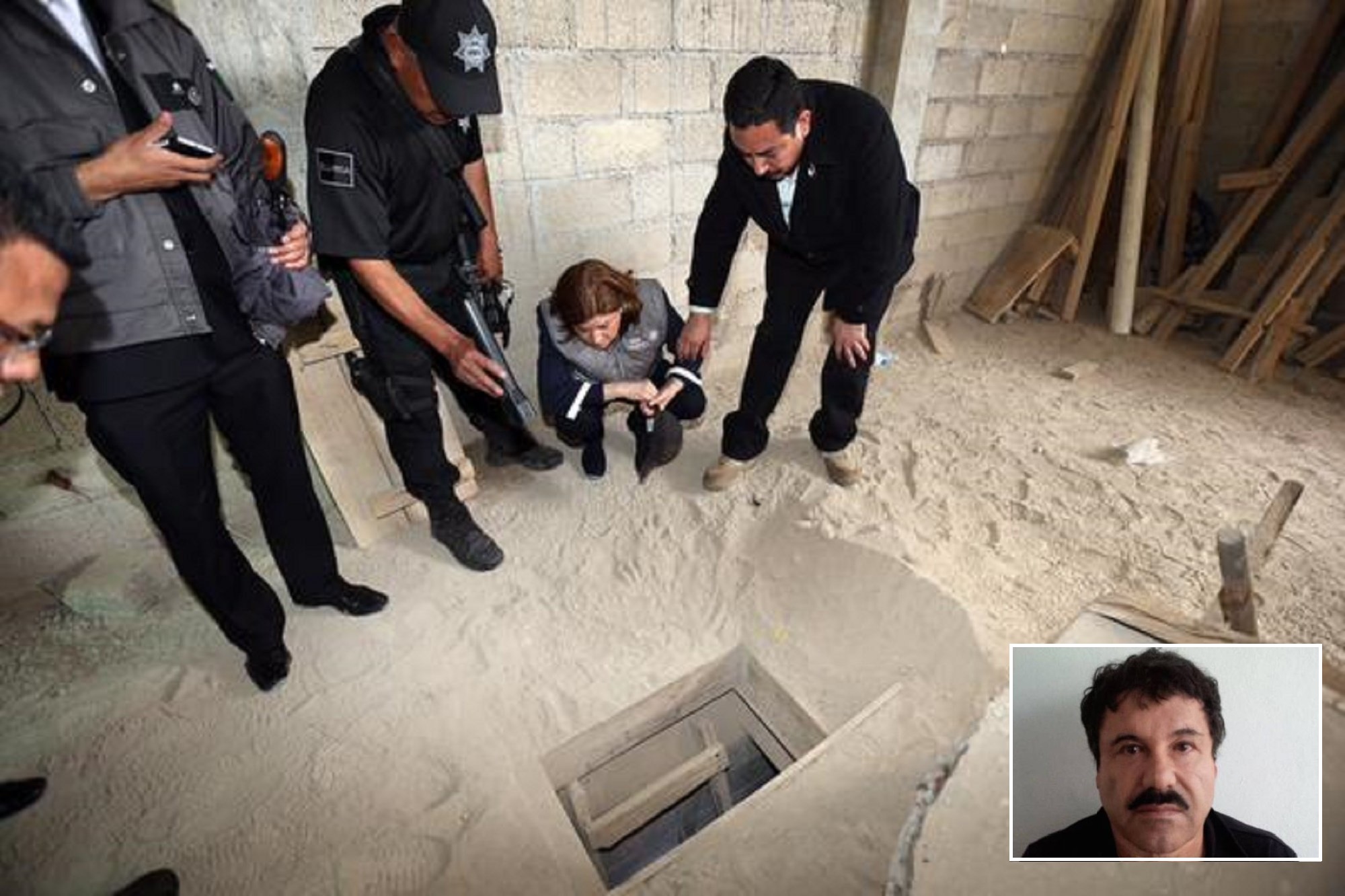 Joaquin "El Chapo" Guzman Escape Tunnel - NETnews