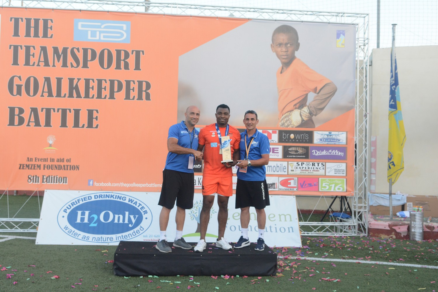 Suċċess għal Ini Akpan fit-Teamsport Goalkeeper Battle - NETnews