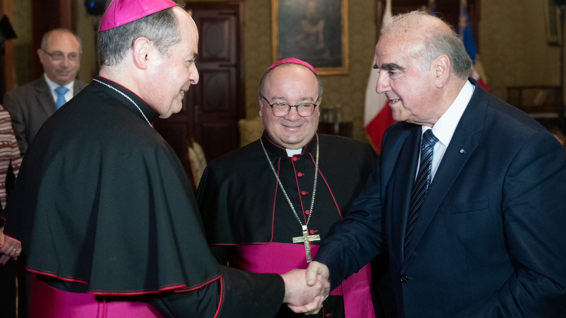 Fl-ewwel jum tal-Presidenza, George Vella b’laqgħat ma’ Eddie Fenech ...