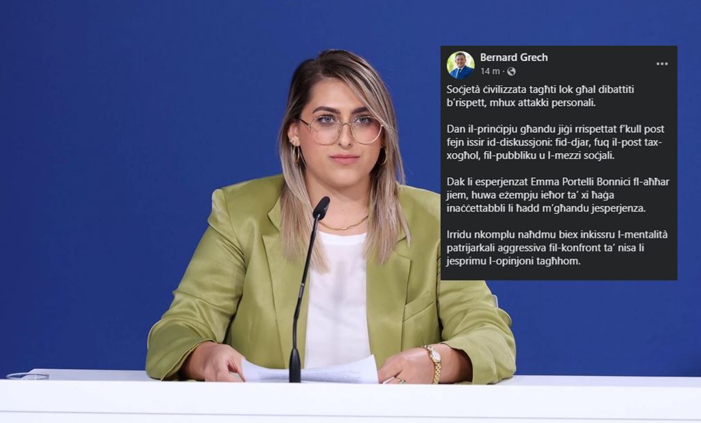 "Naħdmu biex il-mentalità patrijarkali fil-konfront tan-nies tintemm ...