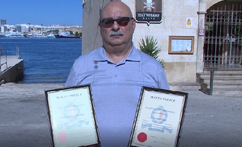 Pulizija rtirat strumentali fis-salvataġġ taż-żewġ persuni mill-għarqa ...