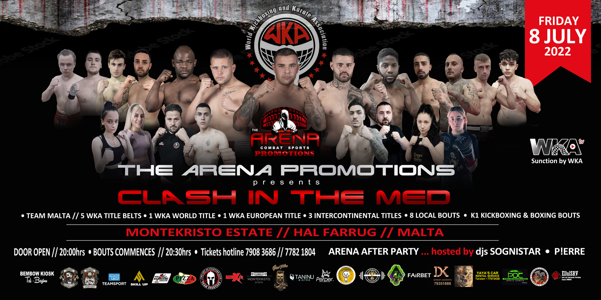 Organizzata l-kompetizzjoni tal-combat sports 'Clash in the Med' - NETnews