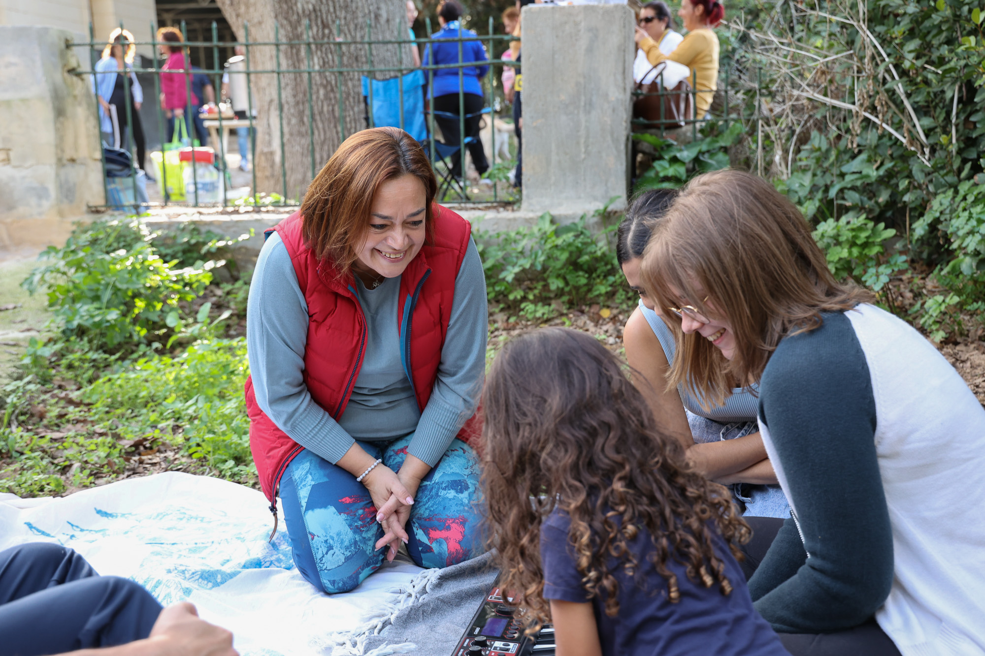 AnneMarie Grech qalb it-tfal waqt mixja fil-Buskett - NETnews