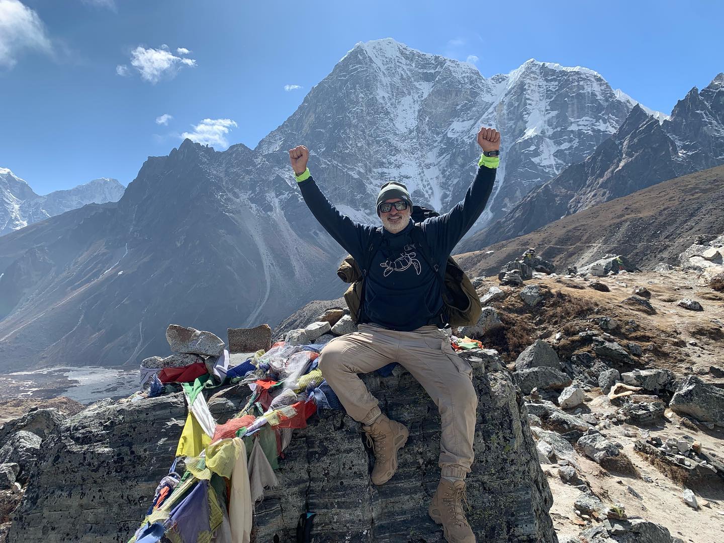 Mark Galea Pace jitla' iżjed minn 5,300 metru fuq il-Muntanja Everest ...