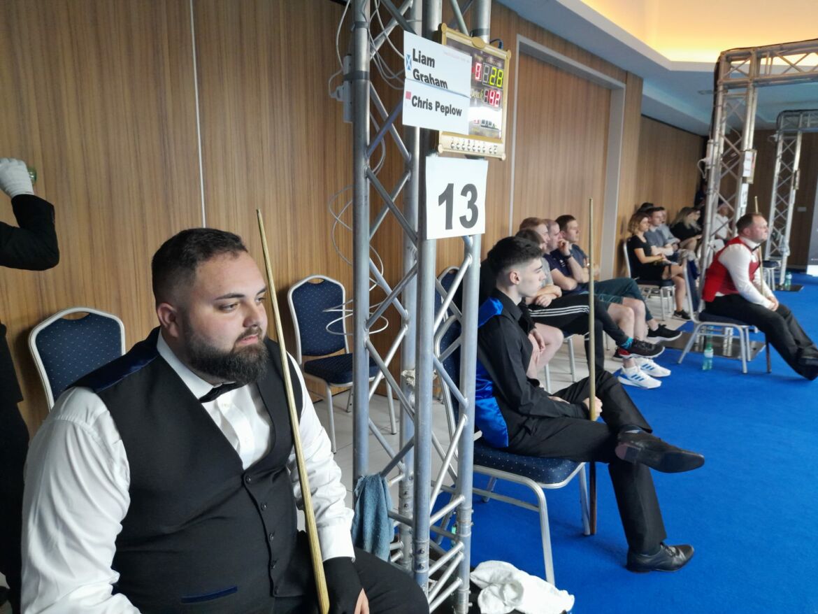 Kampjonat Ewropew tas-Snooker: Chris Peplow jegħleb lil Liam Graham 3-0 ...