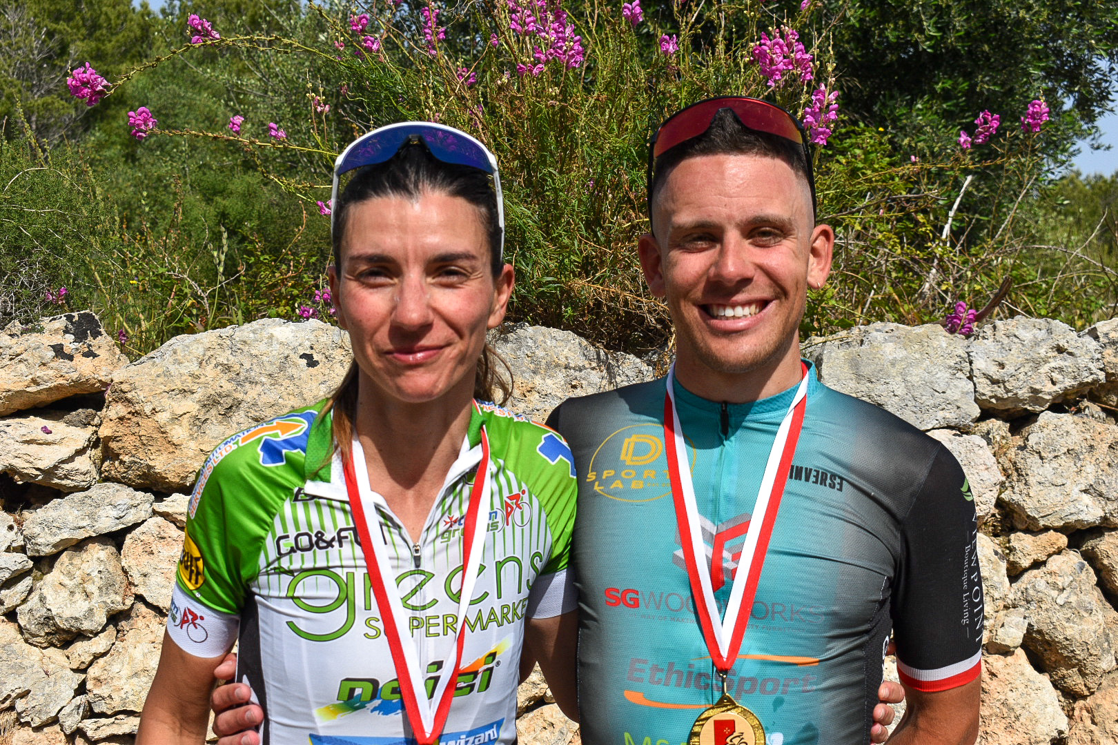 Ċikliżmu: Aidan Buttiġieg u Diana Muscat jirbħu l-ewwel tiġrija tal ...