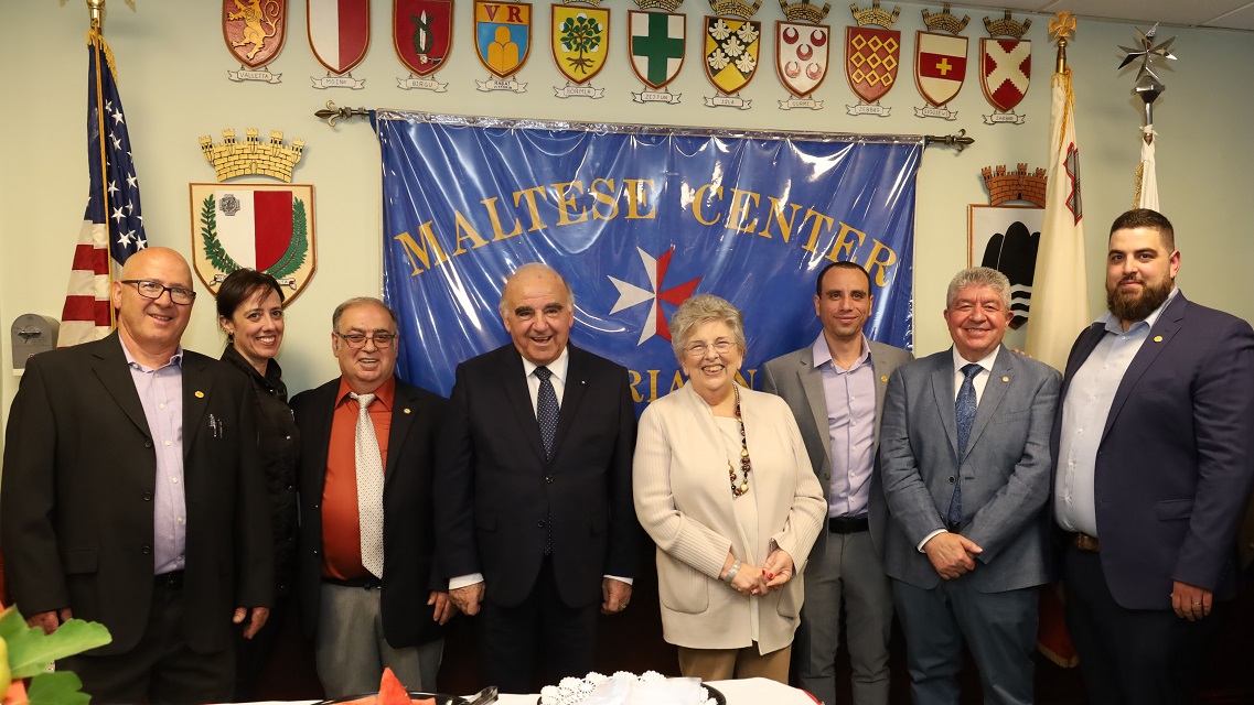 Il-President ta' Malta jżur lill-Maltin li jgħixu New York - NETnews