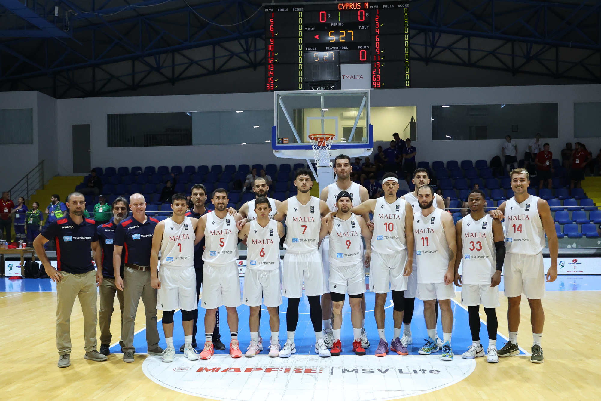 GSSE Malta 2023 - Basketball Irġiel: Telfa għat-team Malti fl-ewwel ...