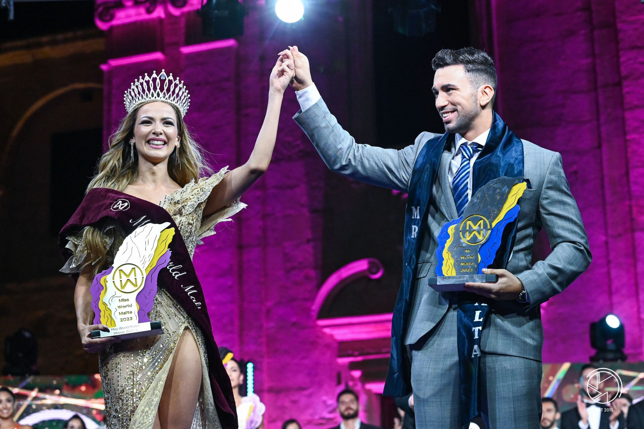 Martine Cutajar u Slaven Micallef jirbħu Miss u Mr World Malta 2023 ...