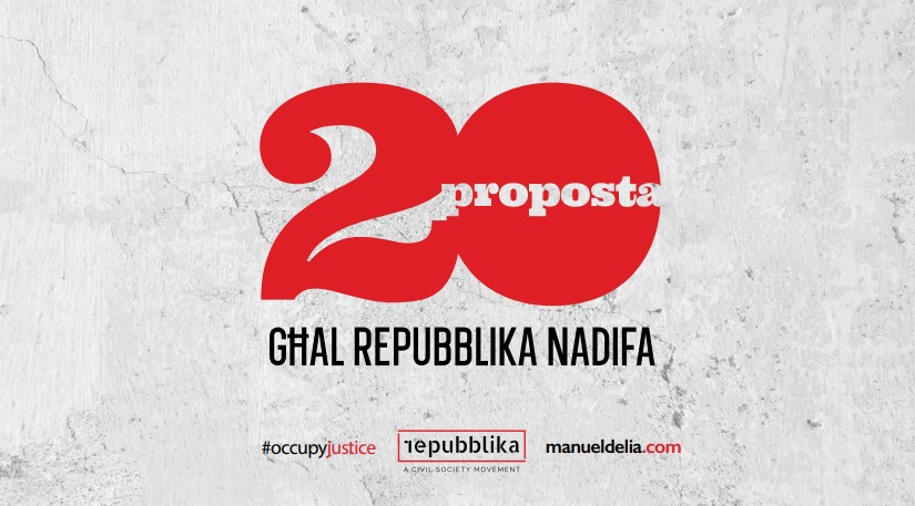 Ippreżentati 20 proposta għal "Repubblika Nadifa" - NETnews