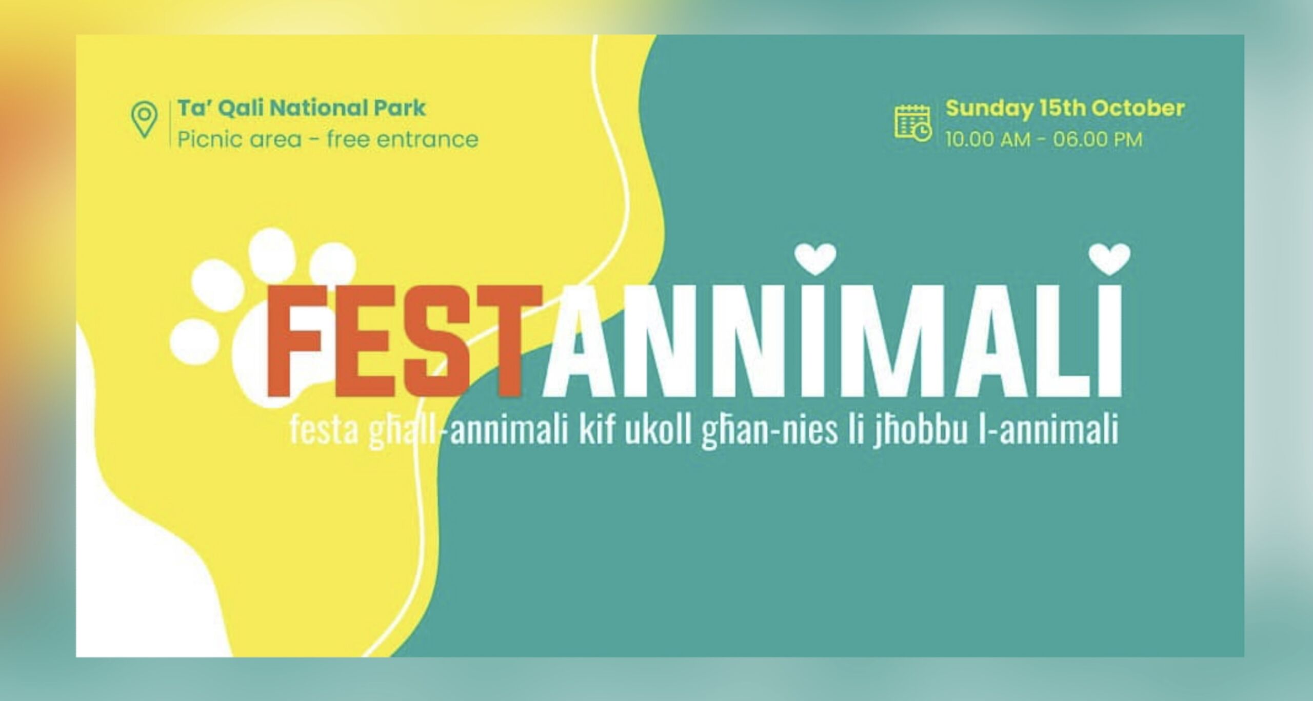 Festannimali: avveniment bil-għan li jgħinu l-annimali fil-bżonn - NETnews