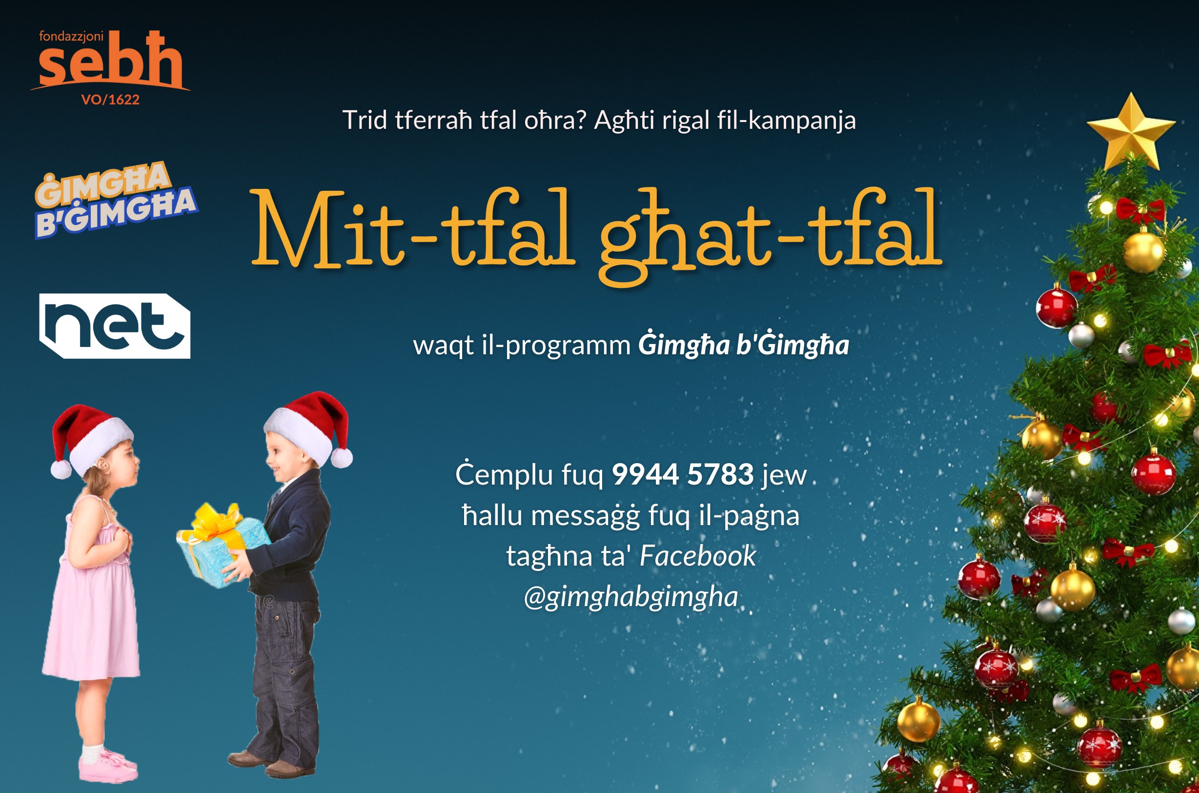 Kampanja mit-Tfal għat-Tfal organizzata mill-programm Ġimgħa b'Ġimgħa - NETnews