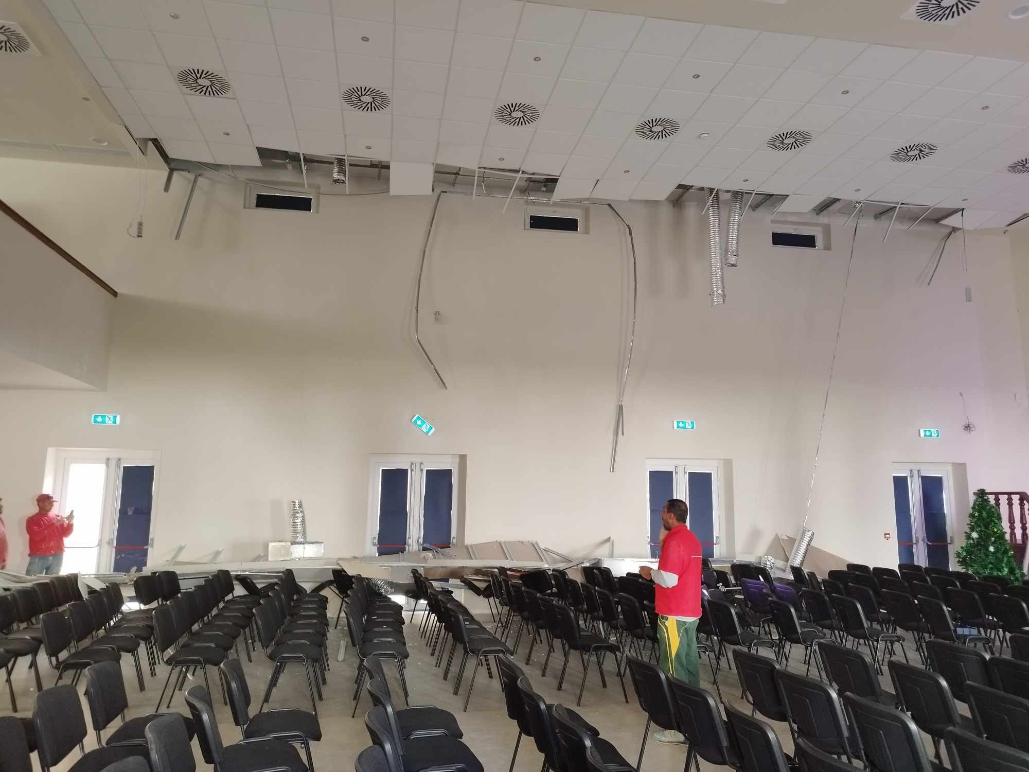 AĠĠORNATA: Ħadd ma weġġa' wara li ċediet parti mis-suffett tal-iskola ...