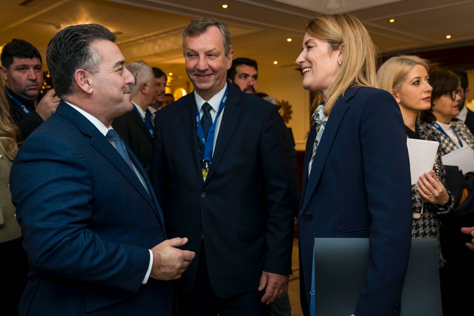 Il-Kap tal-PN Bernard Grech jasal fi Brussell għas-summit tal-Partit ...