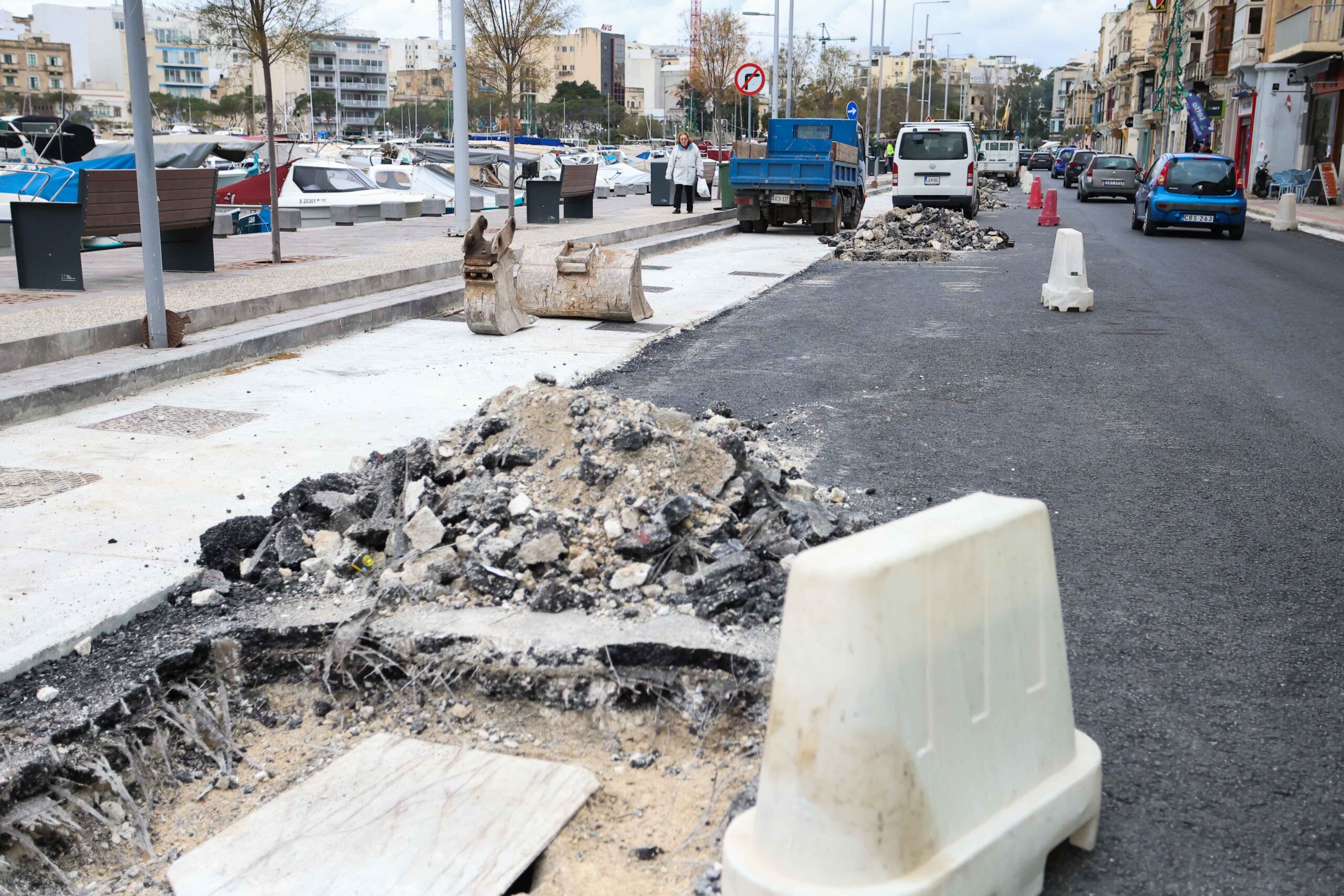 Sena ġdida u t-triq tal-Imsida baqgħet f'kaos totali - NETnews