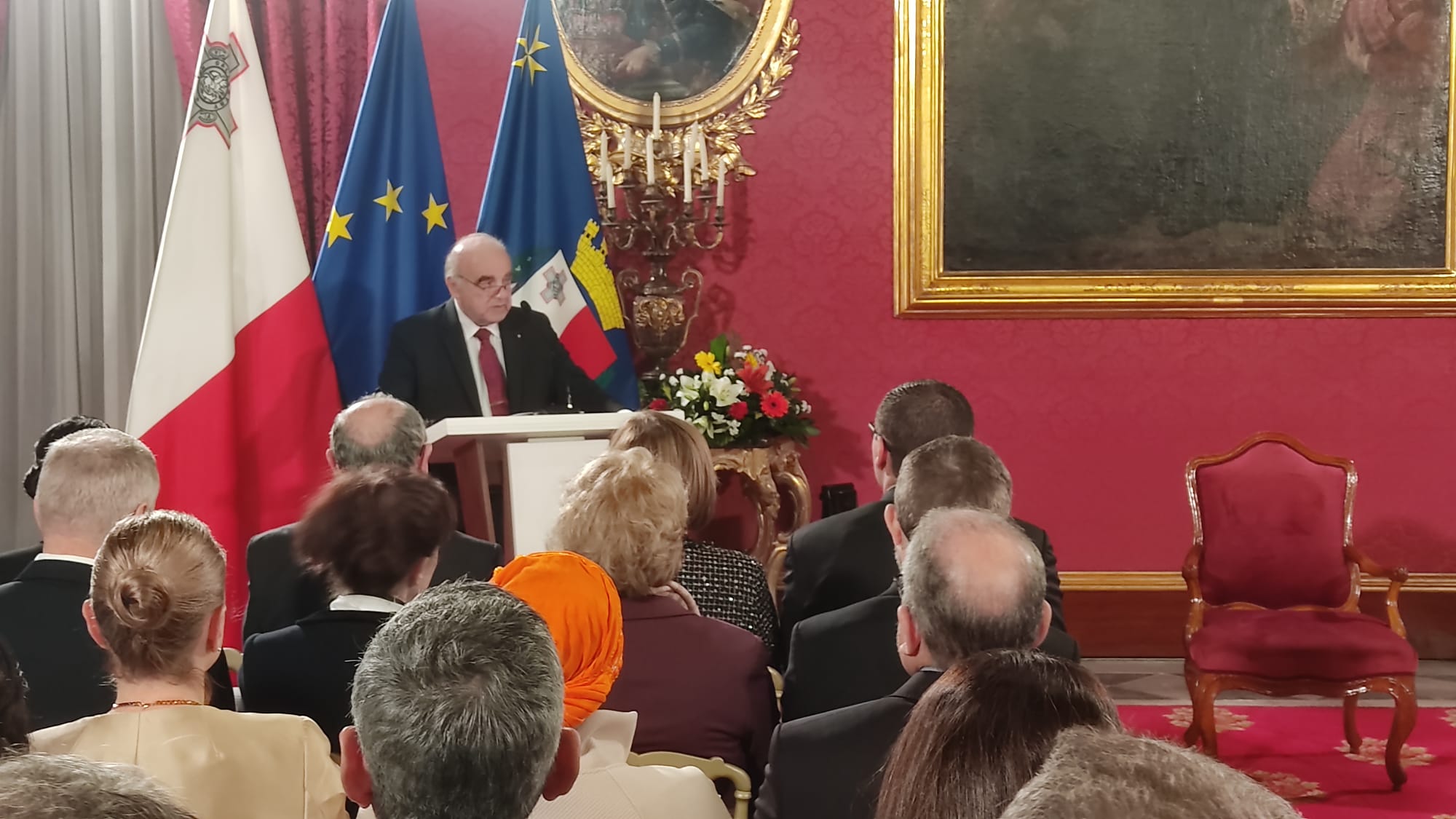 Il-President ta' Malta jiltaqa' mal-Korp Diplomatiku - NETnews