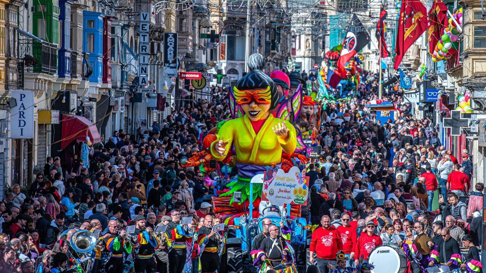 RITRATTI: Il-festi tal-Karnival fil-Ħamrun - NETnews