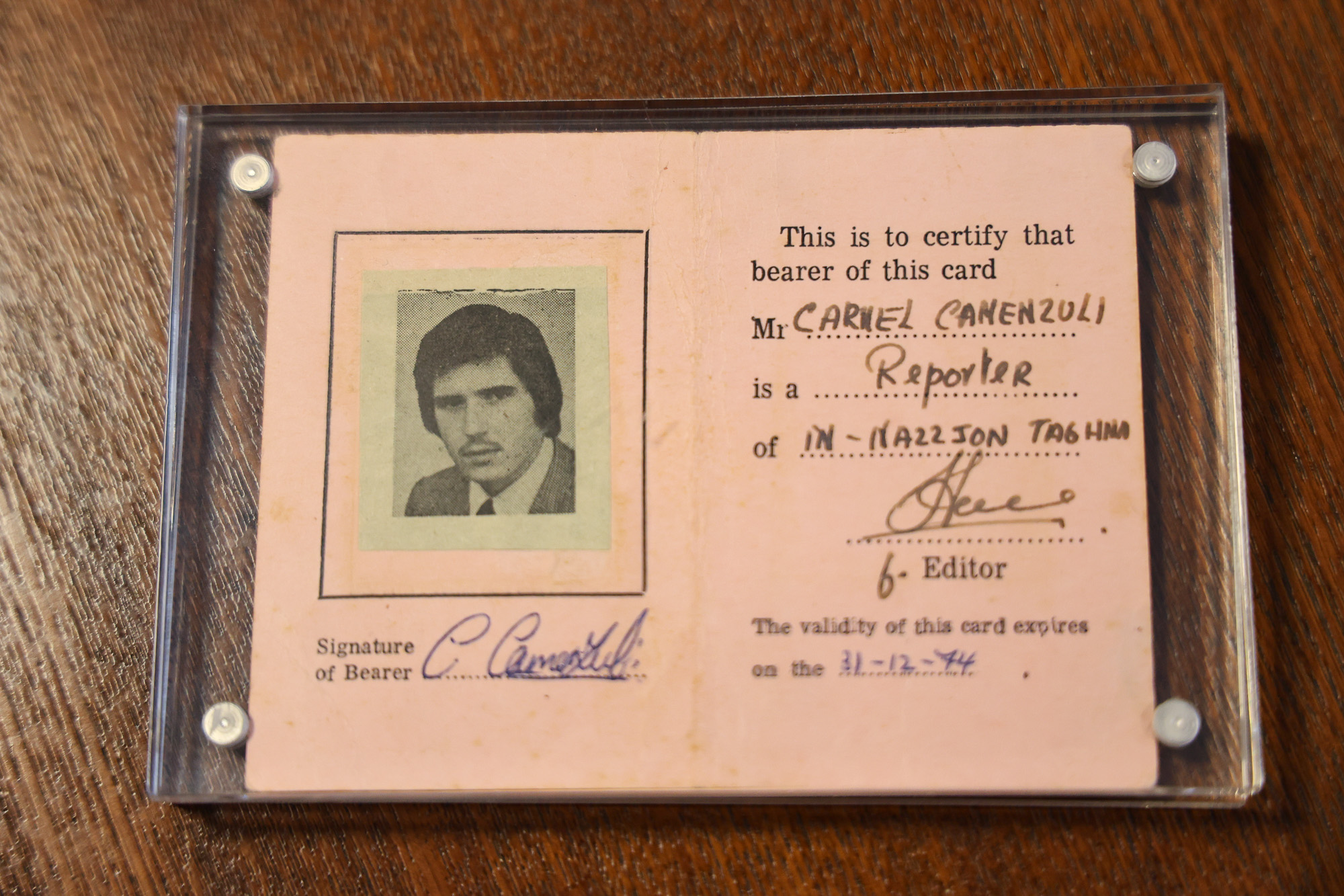Rikonoxximent lil Charles Camenzuli - 50 sena fil-ġurnaliżmu - NETnews