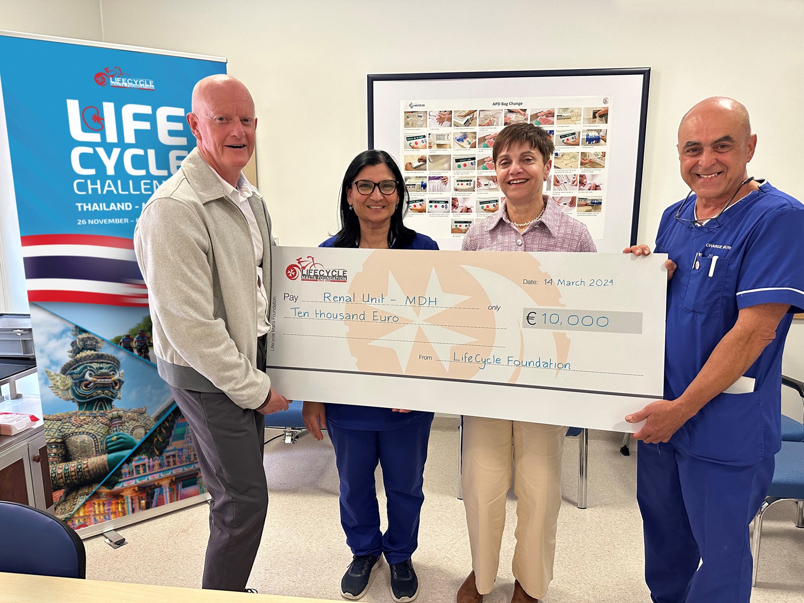 LifeCycle (Malta) Foundation tfakkar il-Jum Dinji tal-Kliewi b ...