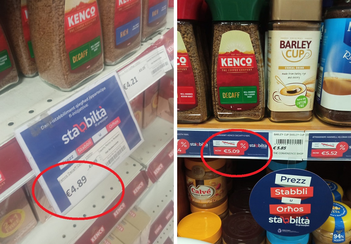 NIŻVELAW: It-taħwid fil-prezzijiet tas-suppost skema tal-istabbiltà ...
