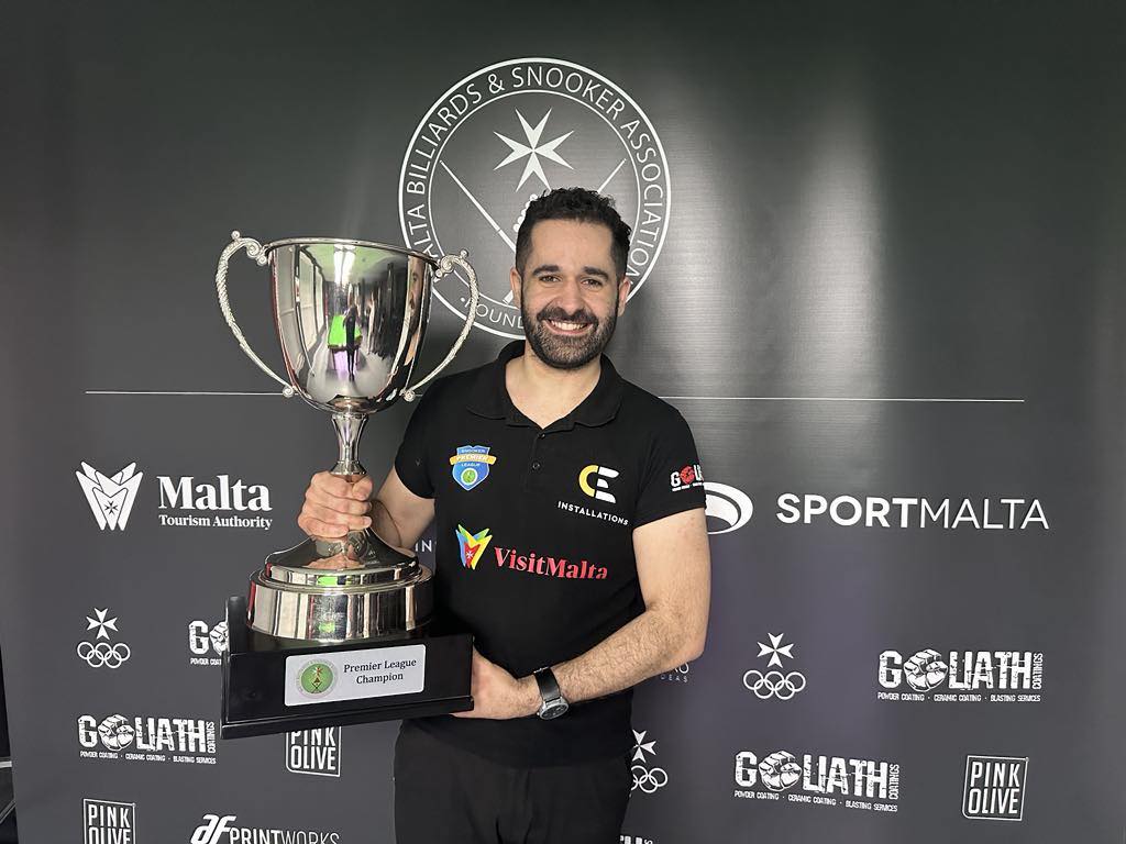 Aaron Busuttil champion Nazzjonali tas-Snooker għat-tieni sena ...