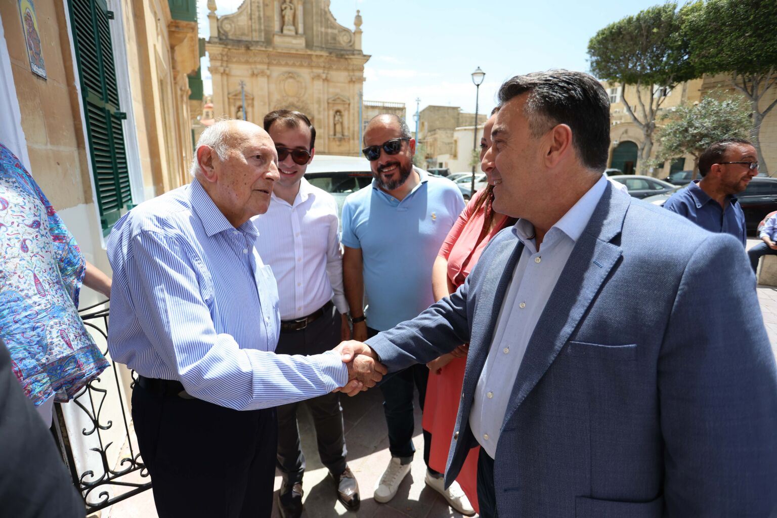 Bernard Grech jiddedika jum ieħor mal-Għawdxin - NETnews