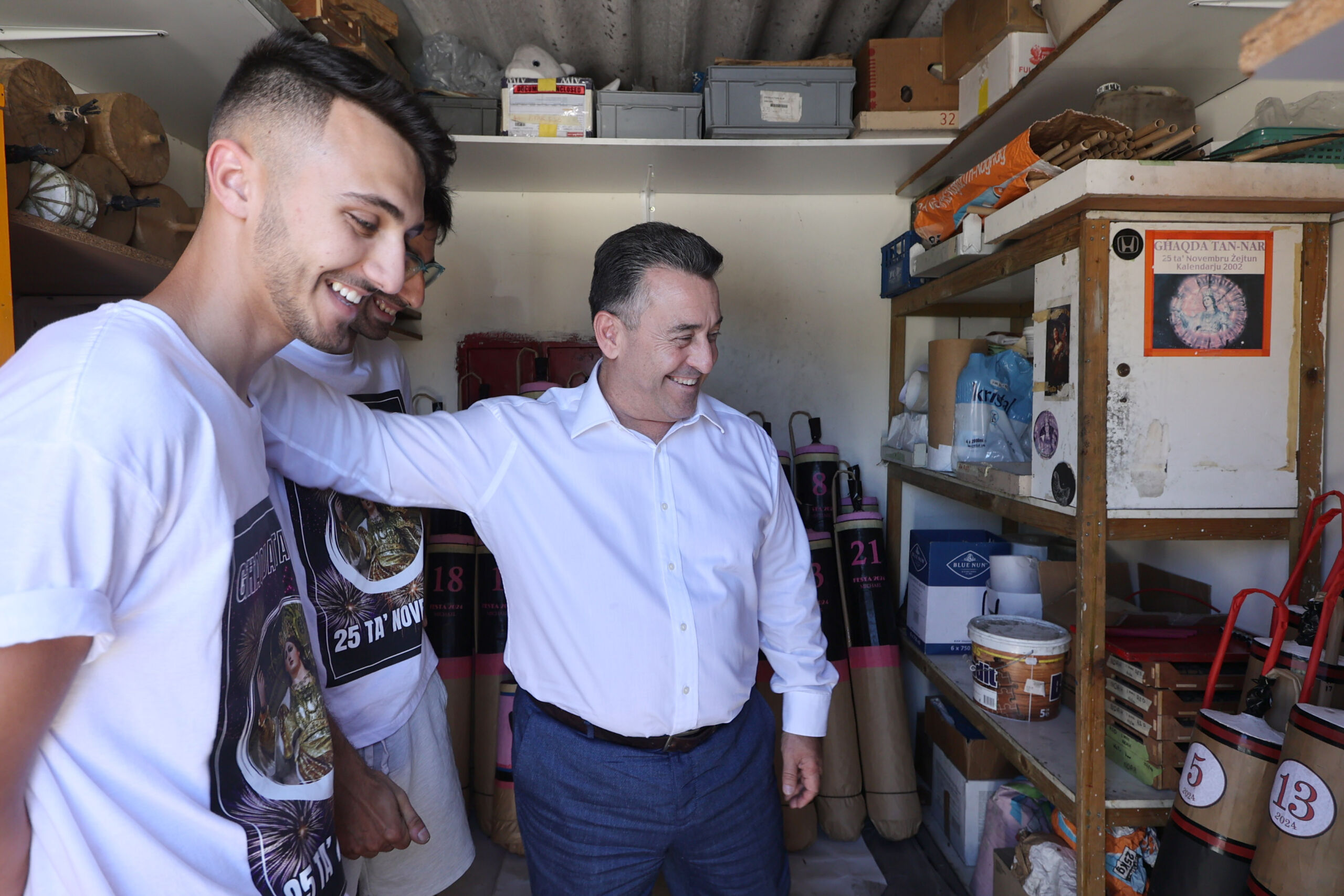 Il-kap tal-PN iżur l-Għaqda tan-Nar 25 ta’ Novembru Żejtun - NETnews