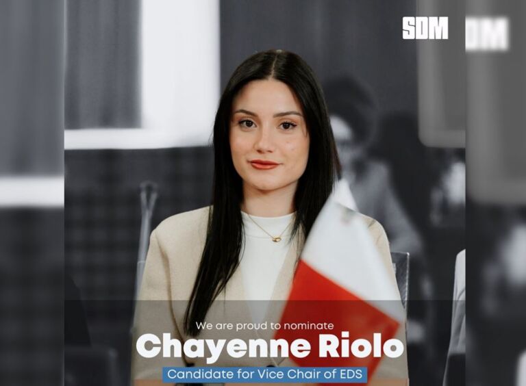 Chayenne Riolo nominata għal rwol fi ħdan l-akbar Għaqda Studenteska ...