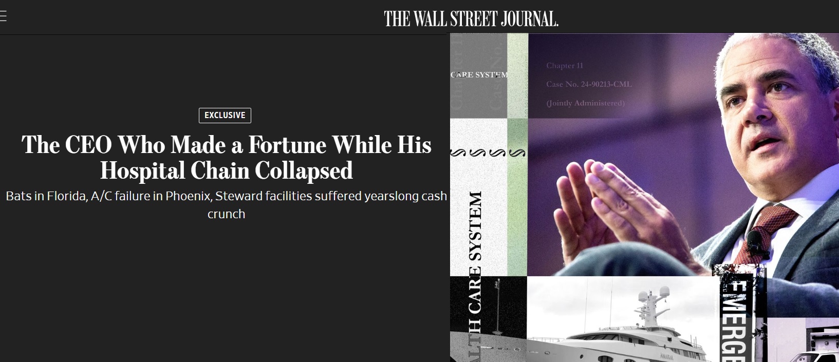 Steward ħallsu $250 MILJUN lill-Kap Eżekuttiv tagħhom waqt li l ...