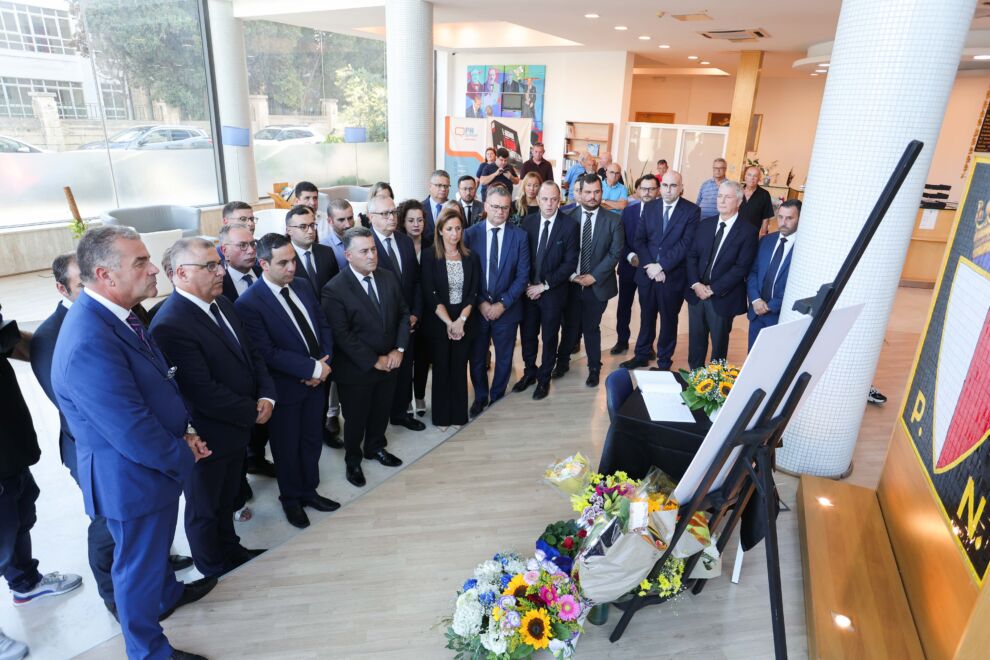 Il-Grupp Parlamentari tal-PN isellem il-memorja ta' Karl Gouder - NETnews