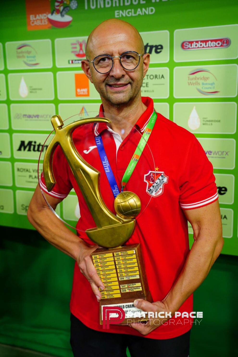 Mario Camilleri rebbieh tat-tazza tad-dinja tat-Table Football tal ...