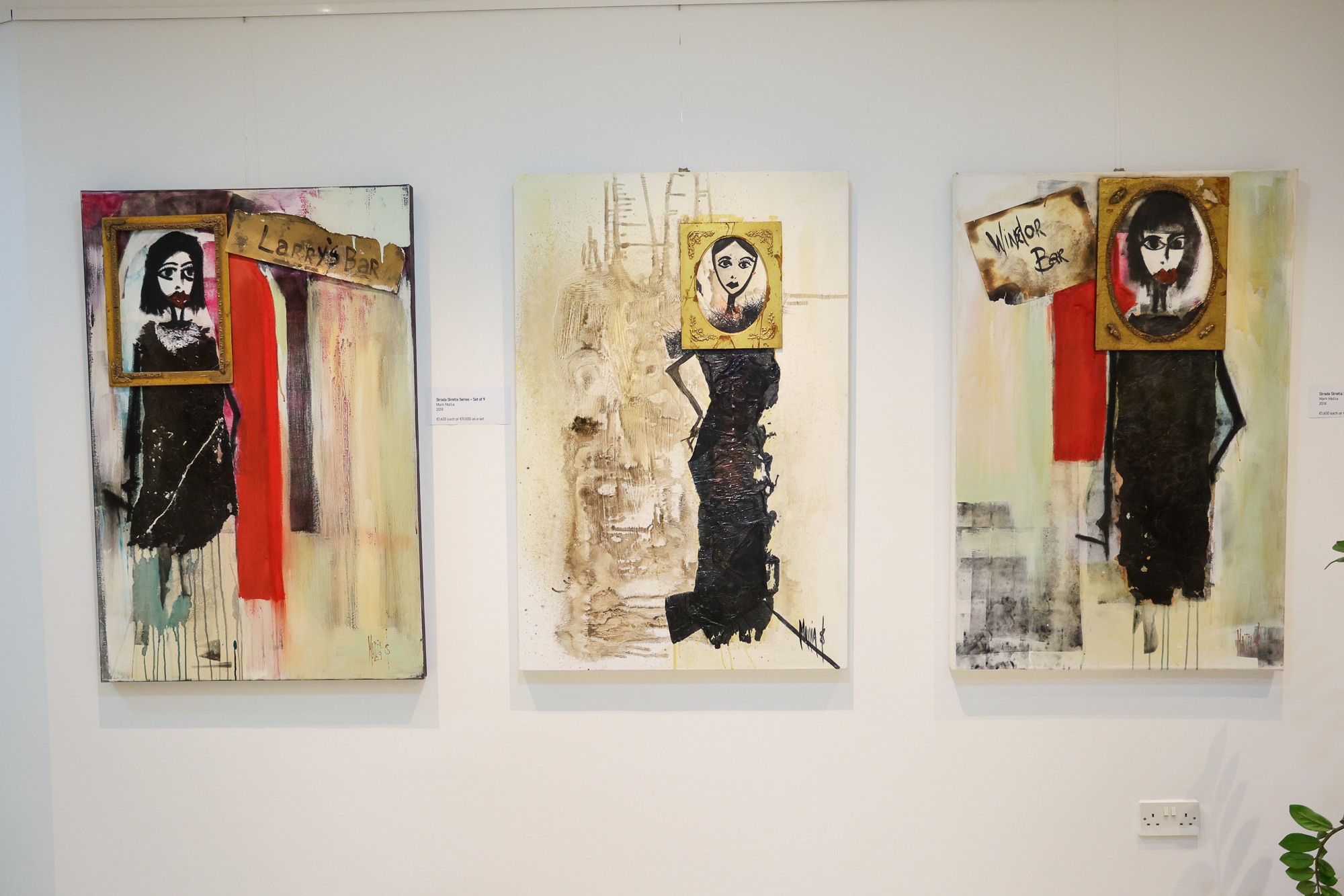 40 opra mill-artist Mark Mallia fid-Dar Ċentrali tal-Partit ...