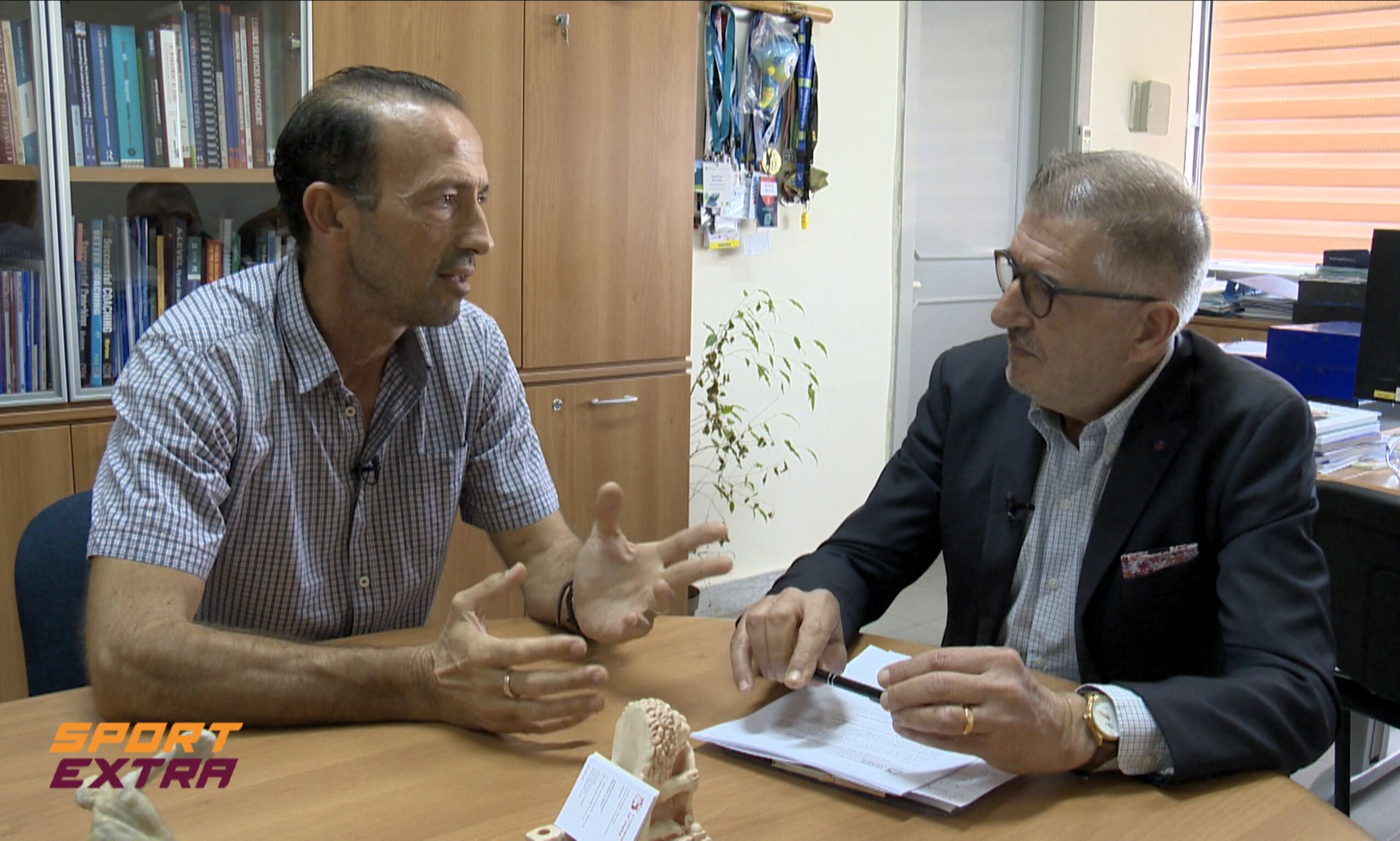 Ivan Riolo u l-istitut IPES u chess fi 'Sport Extra' - NETnews