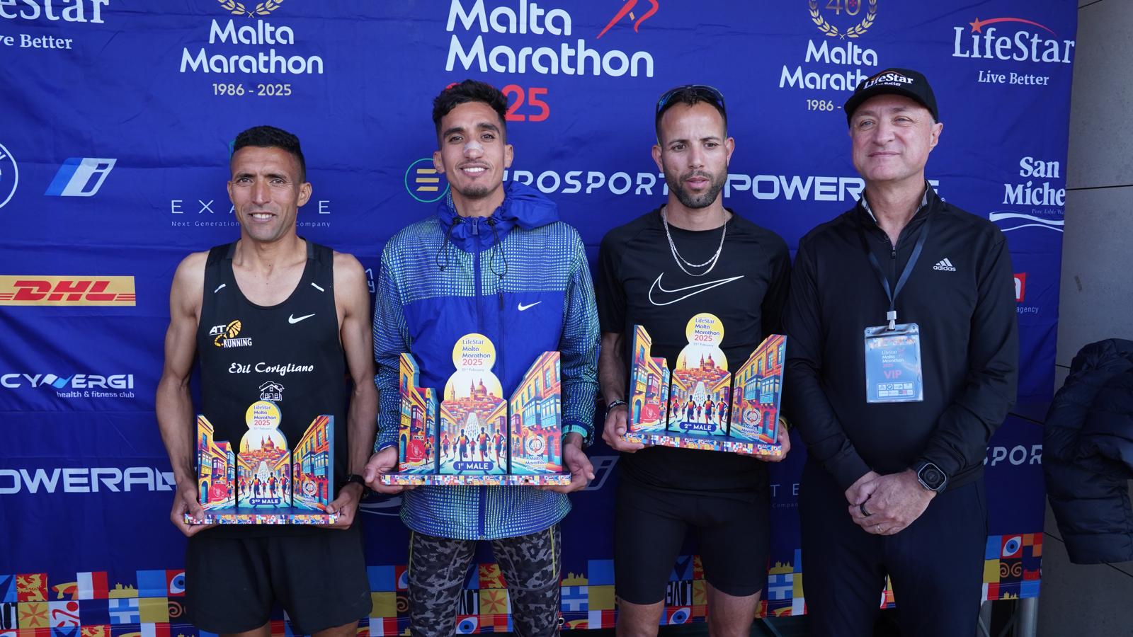 Il-Marokkin Aziz Ait Ourkia jirbaħ l-40 edizzjoni tal-Lifestar Malta ...