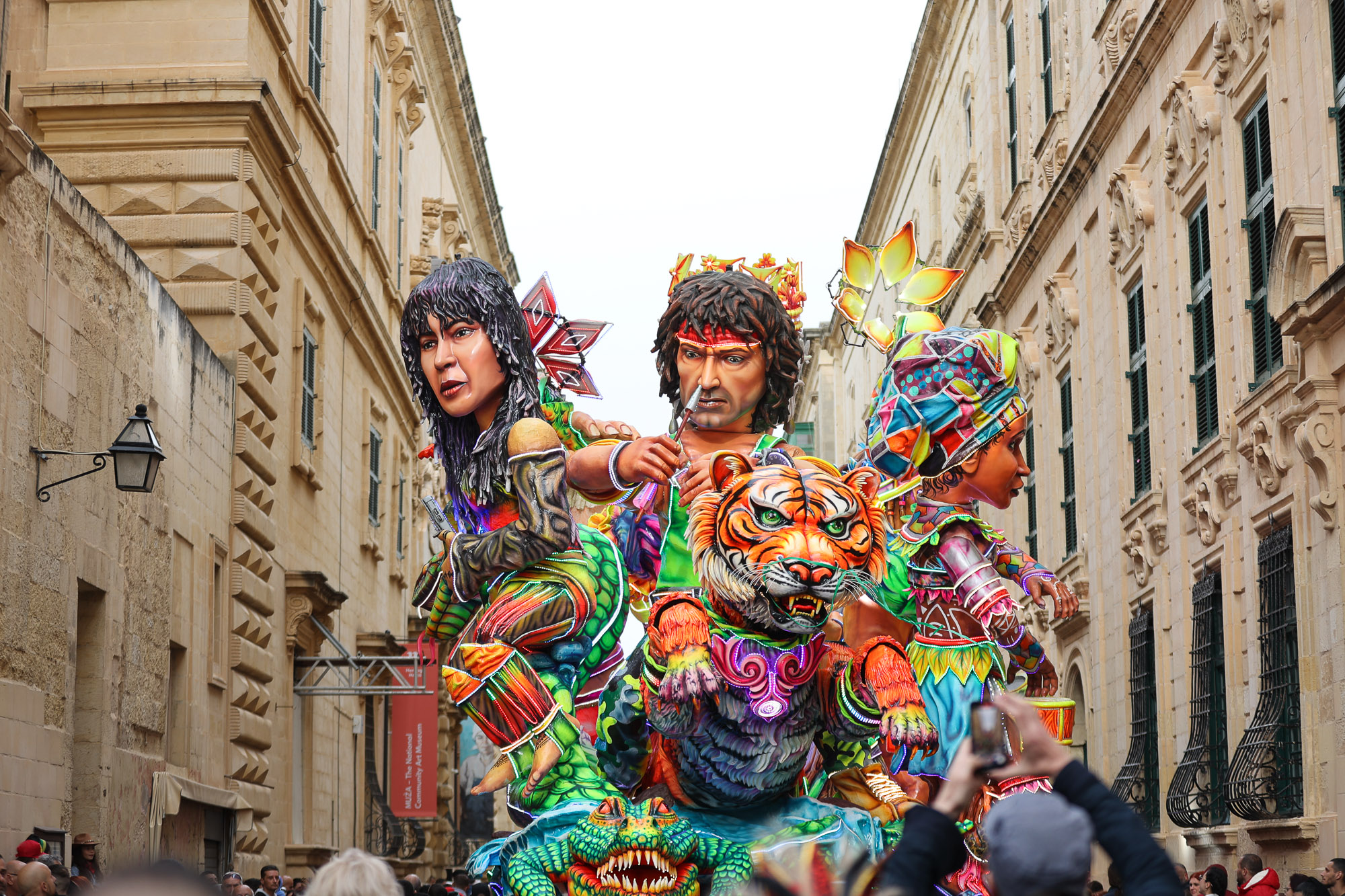 Eluf igawdu l-Karnival fil-Belt matul il-jum tal-Ħadd - NETnews