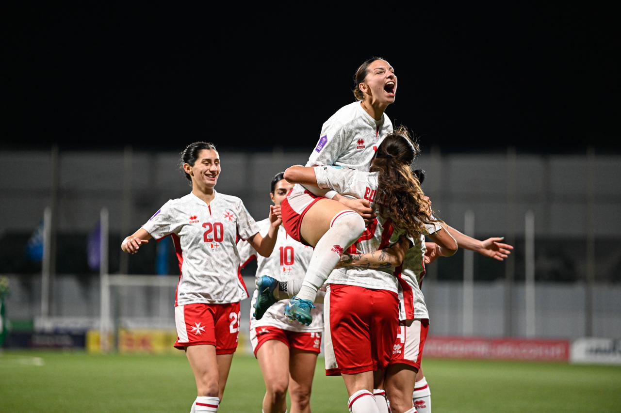 Malta tegħleb lil Georgia fil-UEFA Women's Nations League b'wirja ...