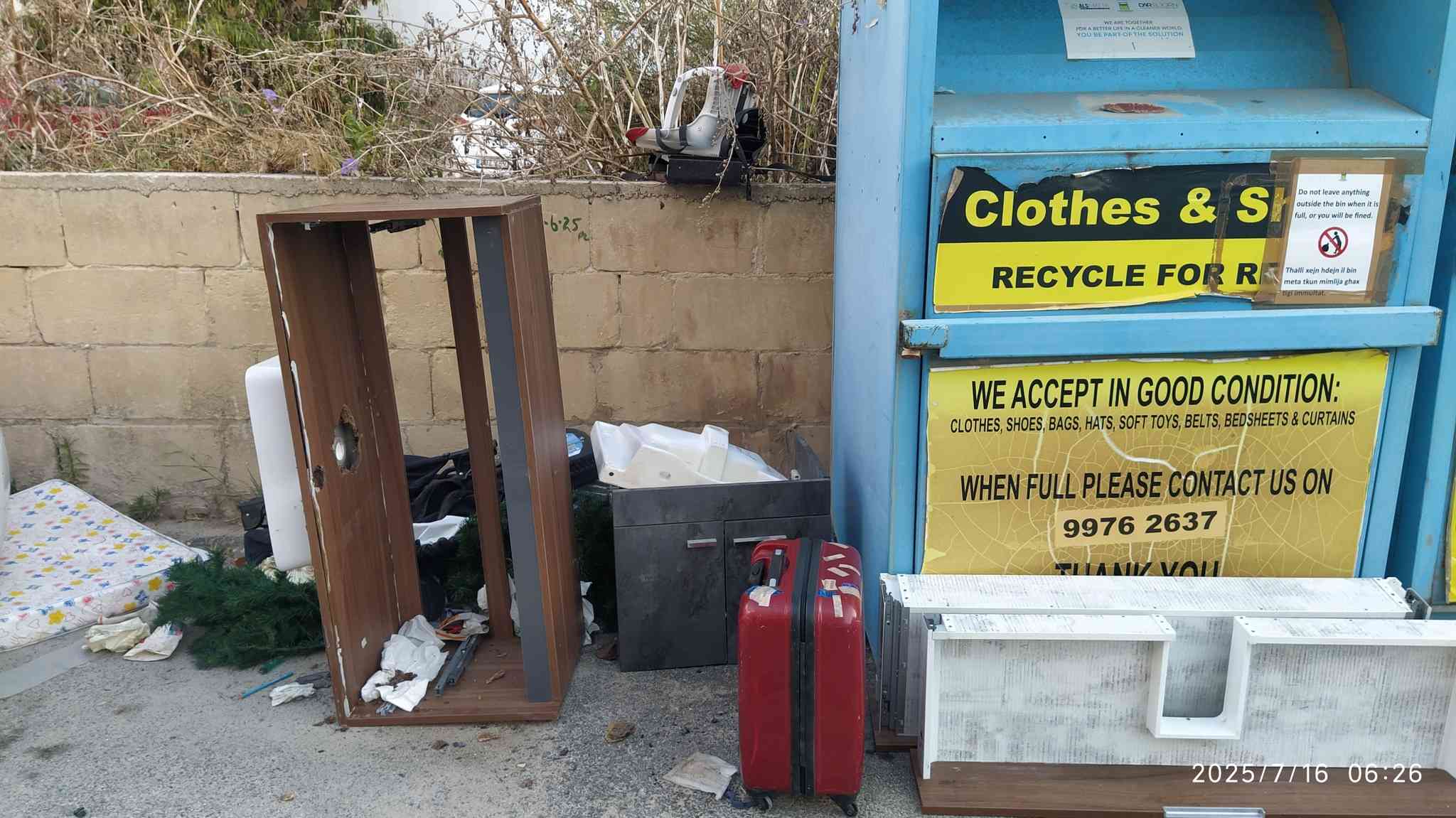 "Ħmieġ, storbju u vandaliżmu" – il-Kunsill tas-Swieqi jikteb lill-Prim ...