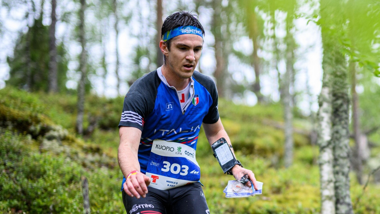 Imut l-atleta Taljan Mattia Debertolis waqt il-World Games fiċ-Ċina ...