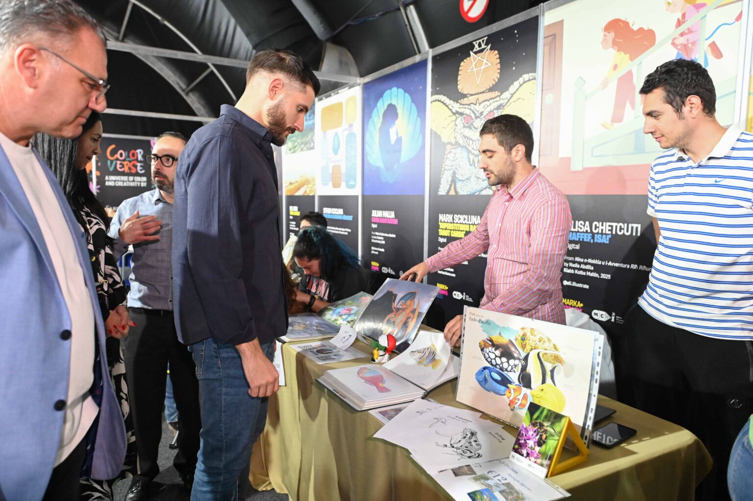 Alex Borg iżur il-fiera annwali tal-ktieb fl-MFCC Ta' Qali - NETnews
