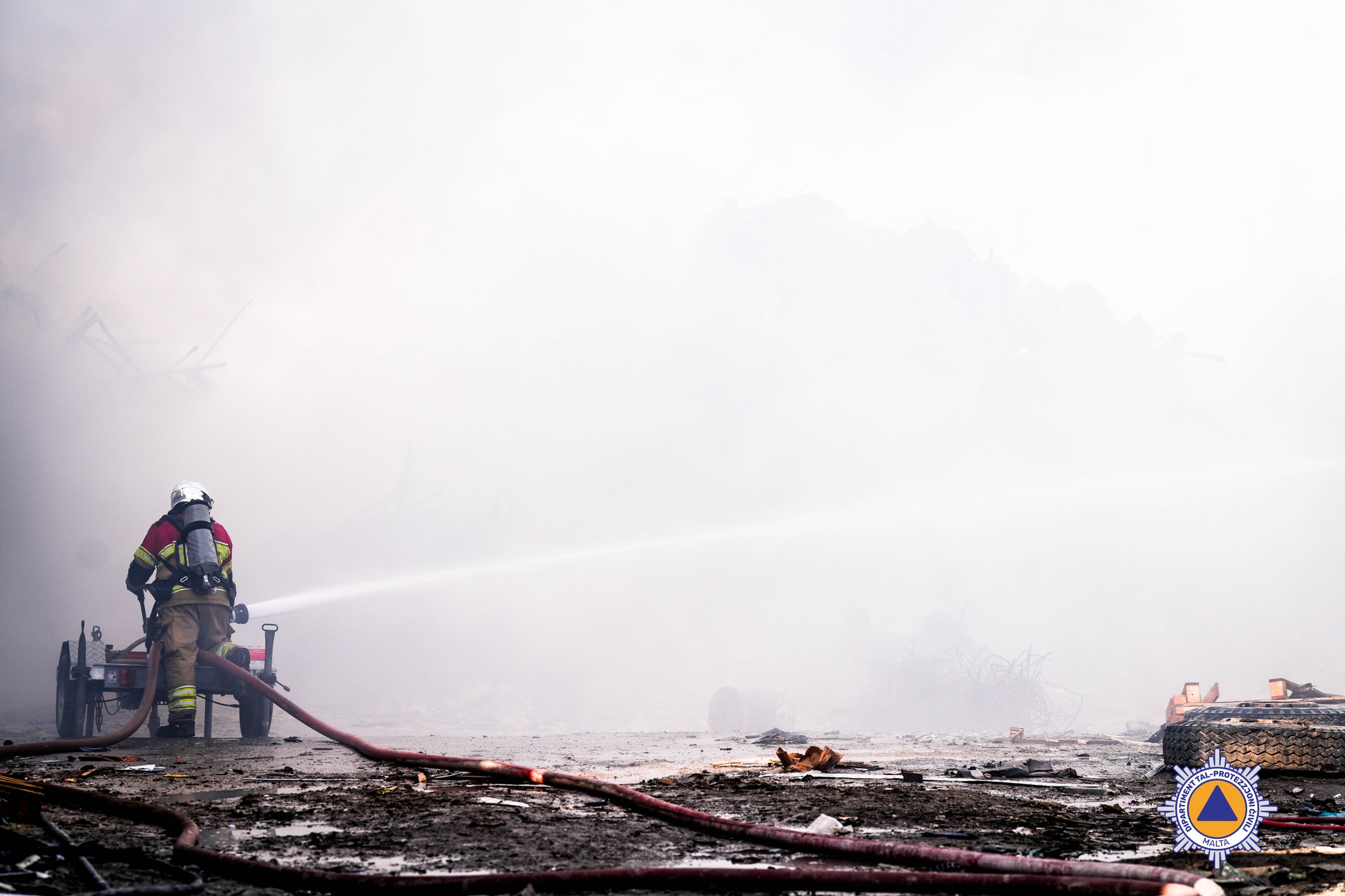 In-nar li ħakem scrapyard fil-Marsa ġie kkontrollat - NETnews