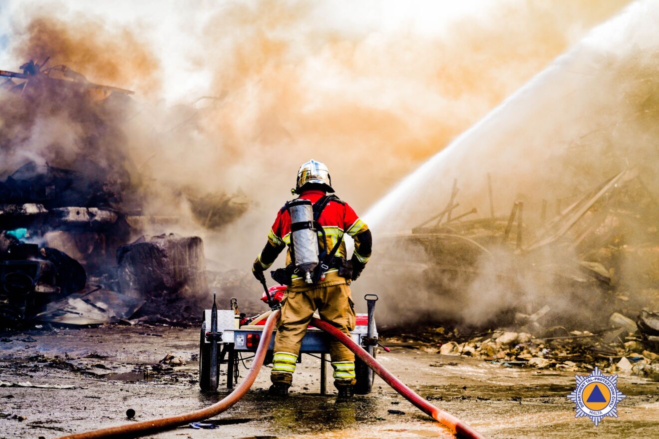 In-nar li ħakem scrapyard fil-Marsa ġie kkontrollat - NETnews