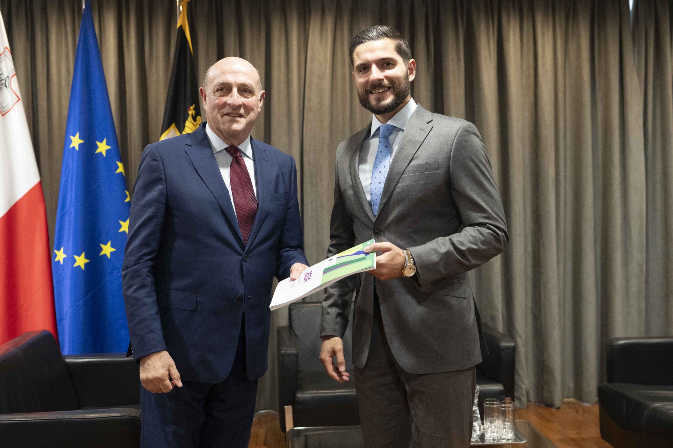 George Hyzler fl-ewwel laqgħa uffiċjali tiegħu mal-Kap tal-PN - NETnews