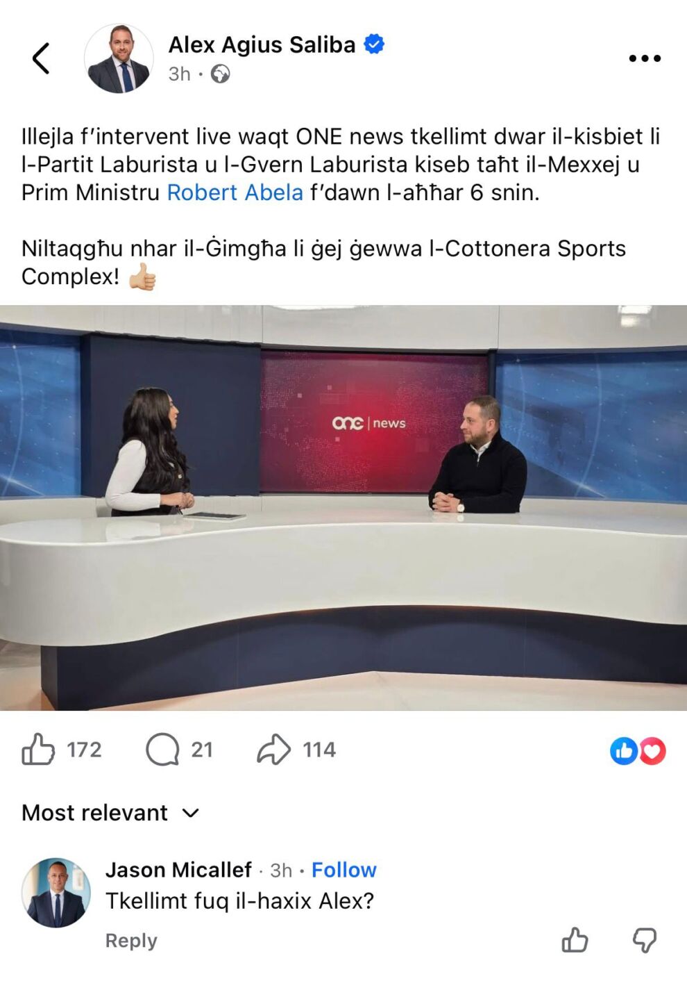 IS-SAGA TAL-ĦAXIX: Jason Micallef jattakka lil sħabu stess wara li ...