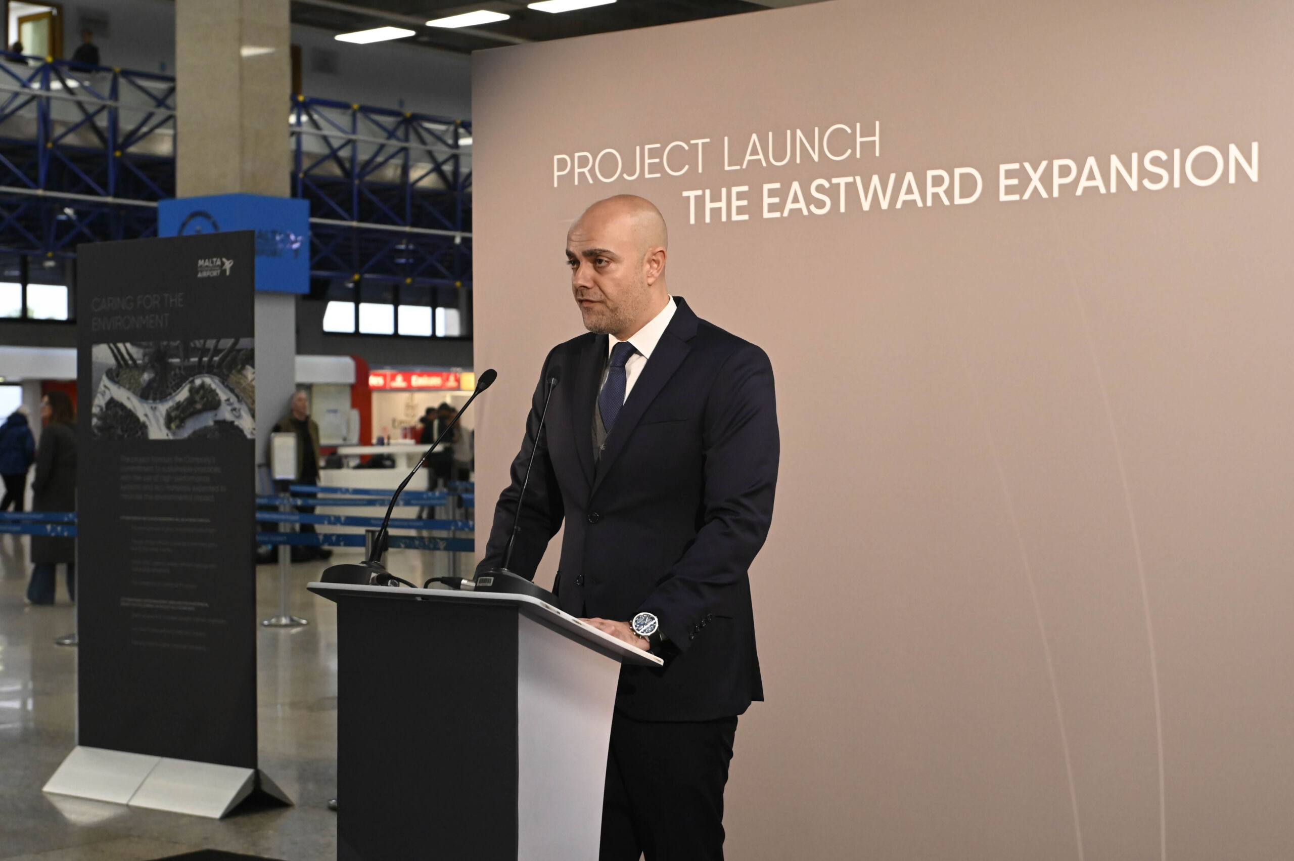 Tibda l-ħidma fuq it-tkabbir tat-Terminal tal-Lvant fl-Ajruport ...