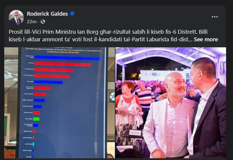 Galdes jifraħ lil Ian Borg li ġie qabel Silvio Schembri - NETnews