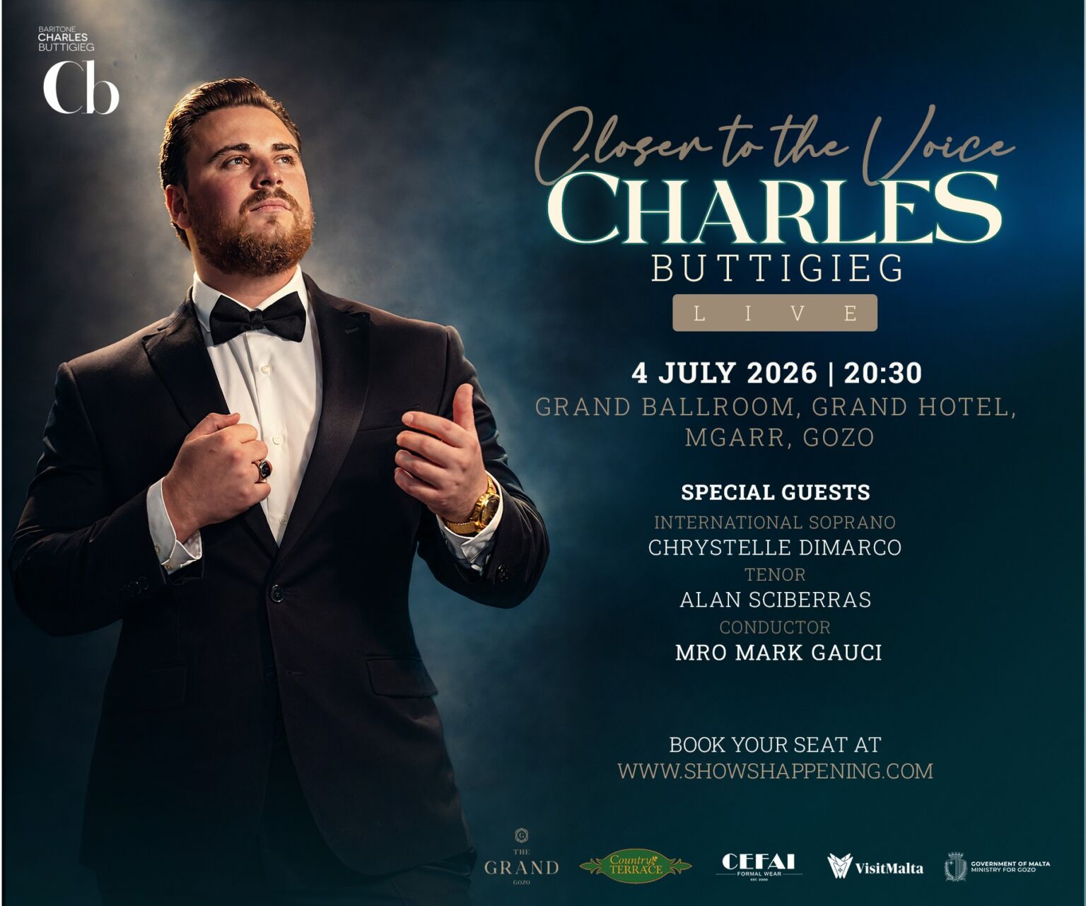 Charles Buttigieg jirritorna Għawdex bi "Closer to the Voice" - NETnews