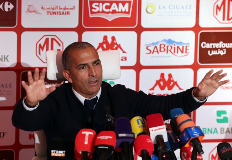 Sabri Lamouchi, kowċ tat-Tuneżija. - NETnews